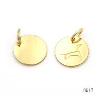 China Top Quality Metal Round Tag Custom Logo Label Charm Dog Collar ID Tag Metal Keychain Coin Tag Circle Tag for sale
