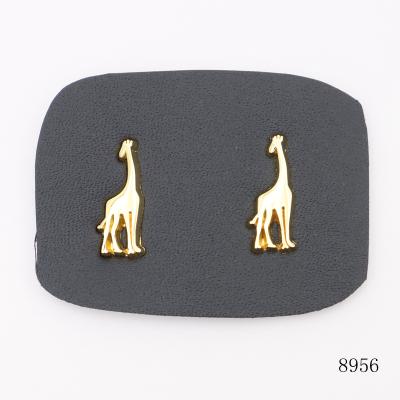 China Bag Purse Metal Logo Label Custom Small Logo Pin Stud for Leather Accessories Quality Tag for sale
