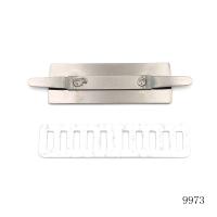 China Bag Accessories Metal Logo Nameplate Custom Metal Logo Label Quality Bag Brand Name Tag Label for sale
