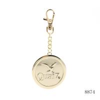 China Quality Metal Brand Logo Tag Charm Key Chain Ring Clasp Charm Tag Metal Round Logo Label Keychain Tag for sale