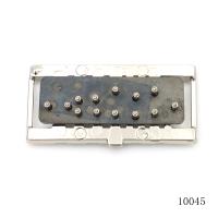 China Custom Small Metal Letter Logo for Bags | Zinc Alloy Bag Hardware for sale