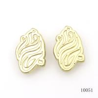 China Custom Gold Metal Logo Plate With 4 Pins, Small Embossed Metal Shoe Tags, Zinc Alloy Sandals Hardware Badge For Footwear for sale