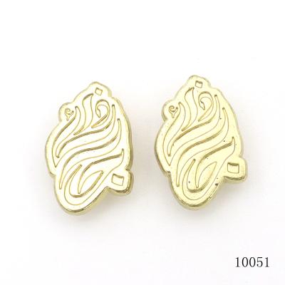 China Custom Gold Metal Logo Plate With 4 Pins, Small Embossed Metal Shoe Tags, Zinc Alloy Sandals Hardware Badge For Footwear for sale