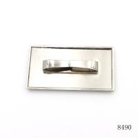 China Wholesale Custom Lady Handbag Metal Logo Custom Bag Metal Engraved Logo Plate for sale