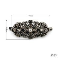 China Unique Design Bag Hardware Metal Logo Label Anti Silver Plating 3D Hollow Out Metal Tag Plate for sale