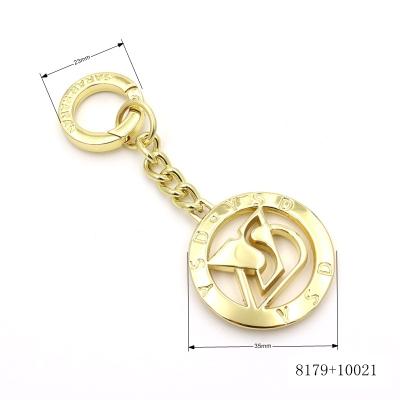 China Gold Plating Custom Hollow Round Metal Logo Tag Zinc Alloy Metal Label Tag For Handbags Hardware Accessories for sale