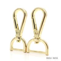 China 20mm Swivel D Ring Snap Hook Custom Carabiner Classical Design Metal Clasp for sale