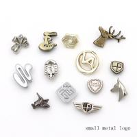 China Bag Purse Metal Logo Label Custom Small Logo Pin Stud for Leather Accessories Quality Tag for sale