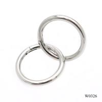China 35mm Stainless Steel Spring O Ring Snap Clasp 4mm Thick for Bags Leather Crafts for sale