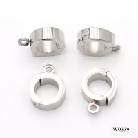 China 10mm Mini Round Stainless Steel Spring Ring Superb Quality 316 304 Steel Carabiner For Keychain  Accessories for sale
