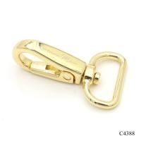 China Custom Metal Swivel Snap Hooks 50mm Durable Bag Accessories with Laser Logo for OEM for sale
