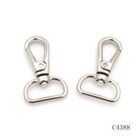 China Custom Metal Swivel Snap Hooks 50mm Durable Bag Accessories with Laser Logo for OEM for sale
