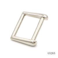 China 25mm Square Metal D Ring Buckle for Bag Strap Zinc Alloy Die Cast Hardware for sale