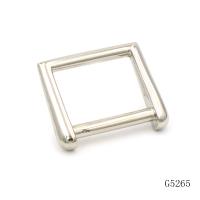 China 25mm Square Metal D Ring Buckle for Bag Strap Zinc Alloy Die Cast Hardware for sale