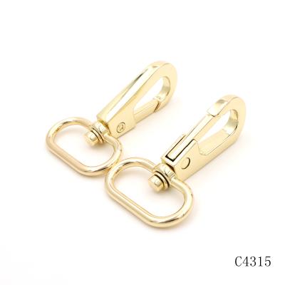 China Metal Swivel Snap Hook 26mm for Bags Keychains Hardware Durable Clasp for sale