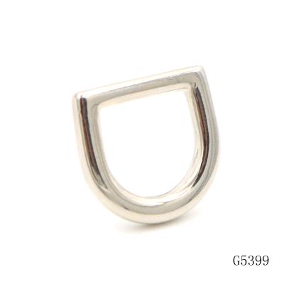 China 12mm Heavy Duty Zinc Alloy Die Cast Metal D Ring Hardware for Bag 15-20kg for sale