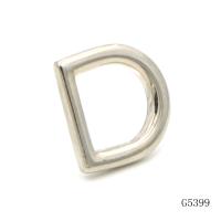China 12mm Heavy Duty Zinc Alloy Die Cast Metal D Ring Hardware for Bag 15-20kg for sale