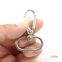 China 26mm Metal Snap Hook Swivel Clip for Bag Strap Hardware Durable Zinc Alloy for sale