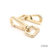 China Premium 13mm Metal Snap Hook for Key Chain Clasp Small Bag Swivel Snap Hook for sale