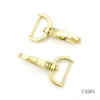 China Premium Brush Gold Plated Metal Snap Hook Dog Lead Clip Key Chain Hook Bag Snap Hook for sale
