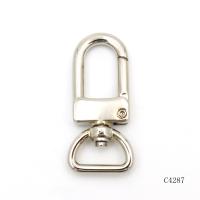 China Manufacturer Wholesale Metal Lobser Snap Hook Key chain Clasp Carabiner Metal Keychain Clip Bag Clasp for sale