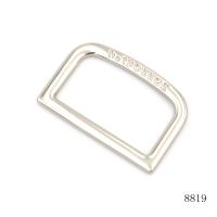 China Quality Logo D Ring Buckle Dog Collar Hardness 25mm Strap Adjuster Slider Pet Hardware D Buckle Bag Accessories for sale