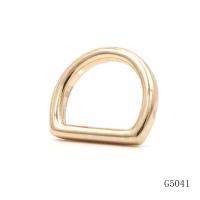 China Quality Small Metal D Ring Buckle 13mm Metal Key Chain Ring Connector Adjust Buckle for sale