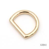 China Quality Small Metal D Ring Buckle 13mm Metal Key Chain Ring Connector Adjust Buckle for sale