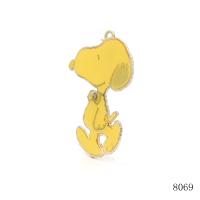 China 3D Metal Logo Label Custom Animal Logo Tag Metal Key Chain Hanging Tag Soft Enamel Pendants for sale