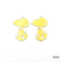 China 3D Metal Logo Label Custom Animal Logo Tag Metal Key Chain Hanging Tag Soft Enamel Pendants for sale