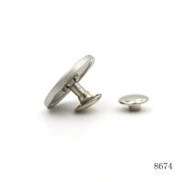 China Custom Logo Rivets, Solid Metal Screw Rivets for Bags, Flat Rivet Logo, Custom Logo Shiny Rivets, Zinc Alloy Bag Hardware Accessories 20mm for sale