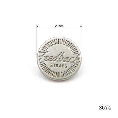 China Custom Logo Rivets, Solid Metal Screw Rivets for Bags, Flat Rivet Logo, Custom Logo Shiny Rivets, Zinc Alloy Bag Hardware Accessories 20mm for sale
