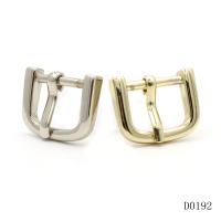 China Custom Zinc Alloy Metal Pin Buckle, Polished Silver & Gold Plated Roller Strap Buckle, Heavy Duty Adjustable Buckle, Bag Hardware Fittings for Handbag, Belt, Backpack and Pet Collar Accessories for sale
