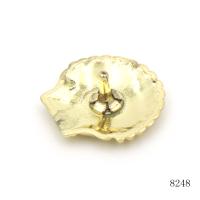 China Custom Shell Shape Metal Bag Lock Clasp, 21x20mm Gold Zinc Alloy Turn Lock, Decorative Seashell Snap Lock for Handbag Purse Wallet Hardware Accessories, Accept Custom Logo & Plating Color for sale