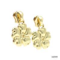 China Flower Shape Metal Zipper Puller Gold Plated Bag Zipper Pull for sale