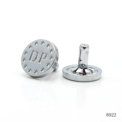 China 12mm Round Embossed Star Metal Rivet With Custom Logo for Handbag for sale