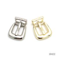 China Custom Embossed Logo Metal Pin Buckle, Adjustable Strap Buckle for sale