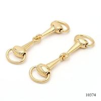China Gold Tassel Swivel D Ring Metal Hardware for Bag Strap Decor for sale