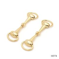 China Gold Tassel Swivel D Ring Metal Hardware for Bag Strap Decor for sale