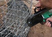 China Landscape Stone Cage - Galvanized Steel Wire Mesh with 2.4-3.5mm Diameter for Retaining Walls for sale