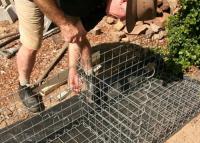 China Landscape Stone Cage - Galvanized Steel Wire Mesh with 2.4-3.5mm Diameter for Retaining Walls for sale
