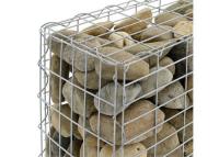China Welded Gabion Basket 3-5mm Steel Mesh with 76.2mm Openings for Retaining Walls and Erosion Control for sale