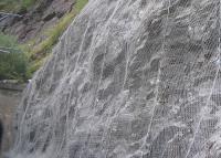 China Rock Fall Protection Steel Wire Netting 80x100mm Mesh with 2.7mm Wire Diameter and Heavy Galvanized Coating for sale