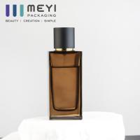 China Clear 100Ml Perfume Glass Bottle Crown Little 48pcs/Ctn for sale