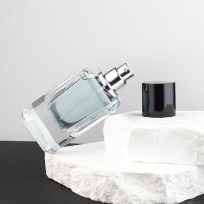 China No Leak Perfume Bottle Packaging Square 30ml Perfume Spray Bottle for sale