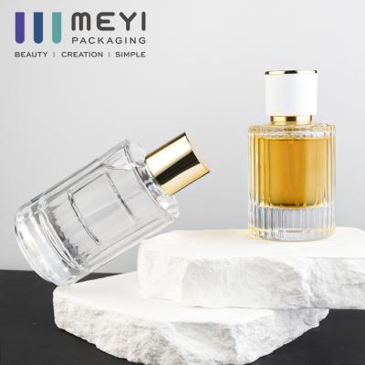 China White Perfume Spray Bottle 100ml 0.075ml Cylinder Round for sale