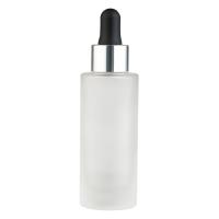 China Convenient Packaging Round Glass Bottles With Dropper 30ml Screw Cap 1000pcs for sale