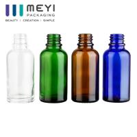 China Round Dropper Glass Bottles For Essential Oils Screen Printing for sale