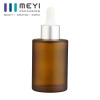 China SGS Certified Glass Dropper Bottles Screen Printing Surface Handling Screw Cap for sale