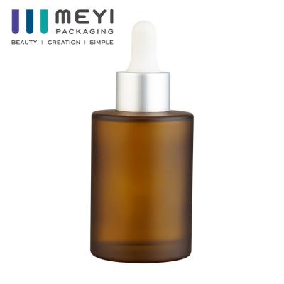 China SGS Certified Glass Dropper Bottles Screen Printing Surface Handling Screw Cap for sale